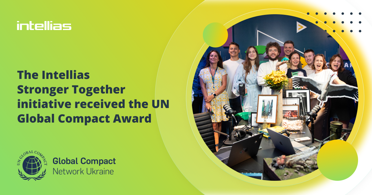 Intellias has received the UN Global Compact recognition